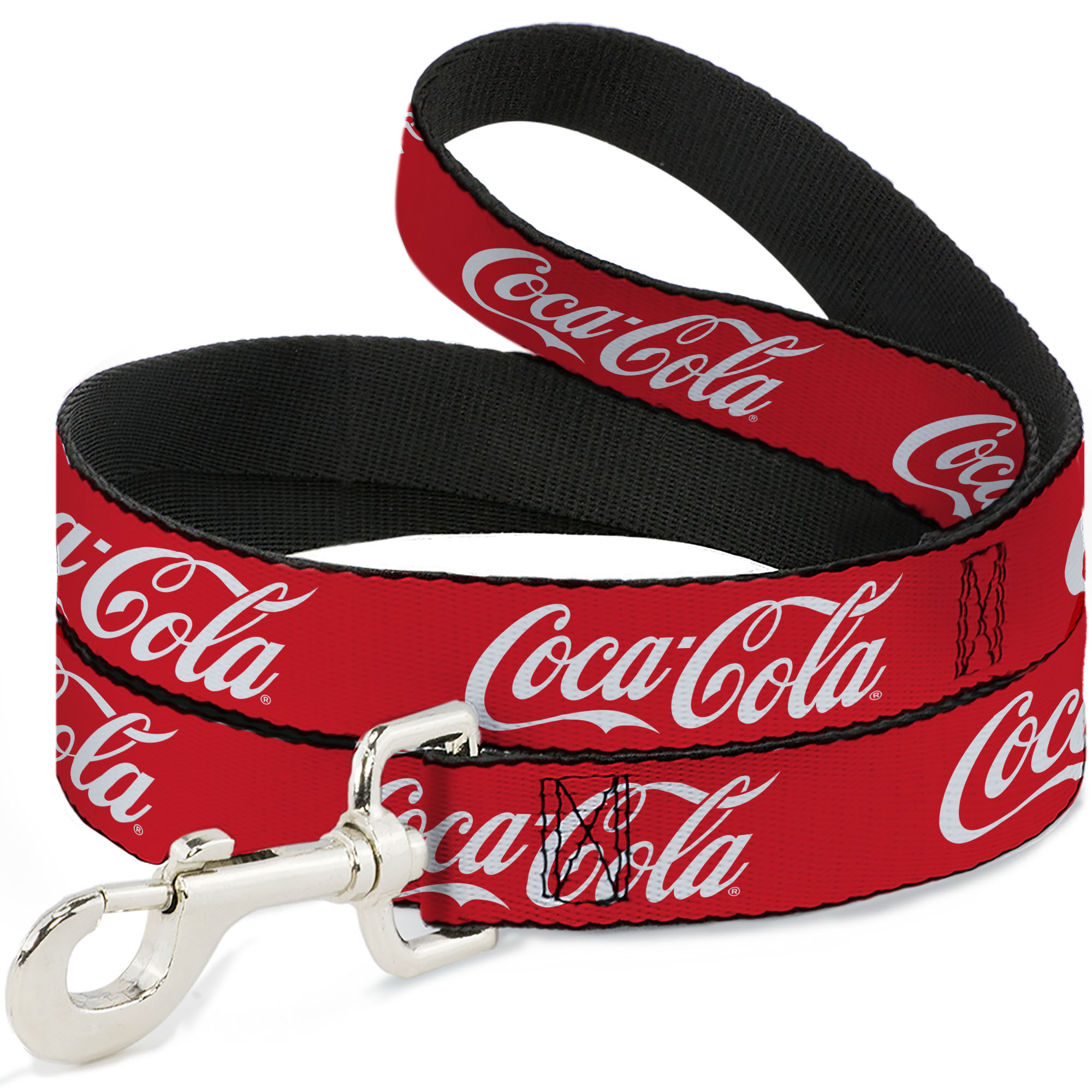 Dog Leash COCA-COLA Script Logo Red/White 198016122837| eBay