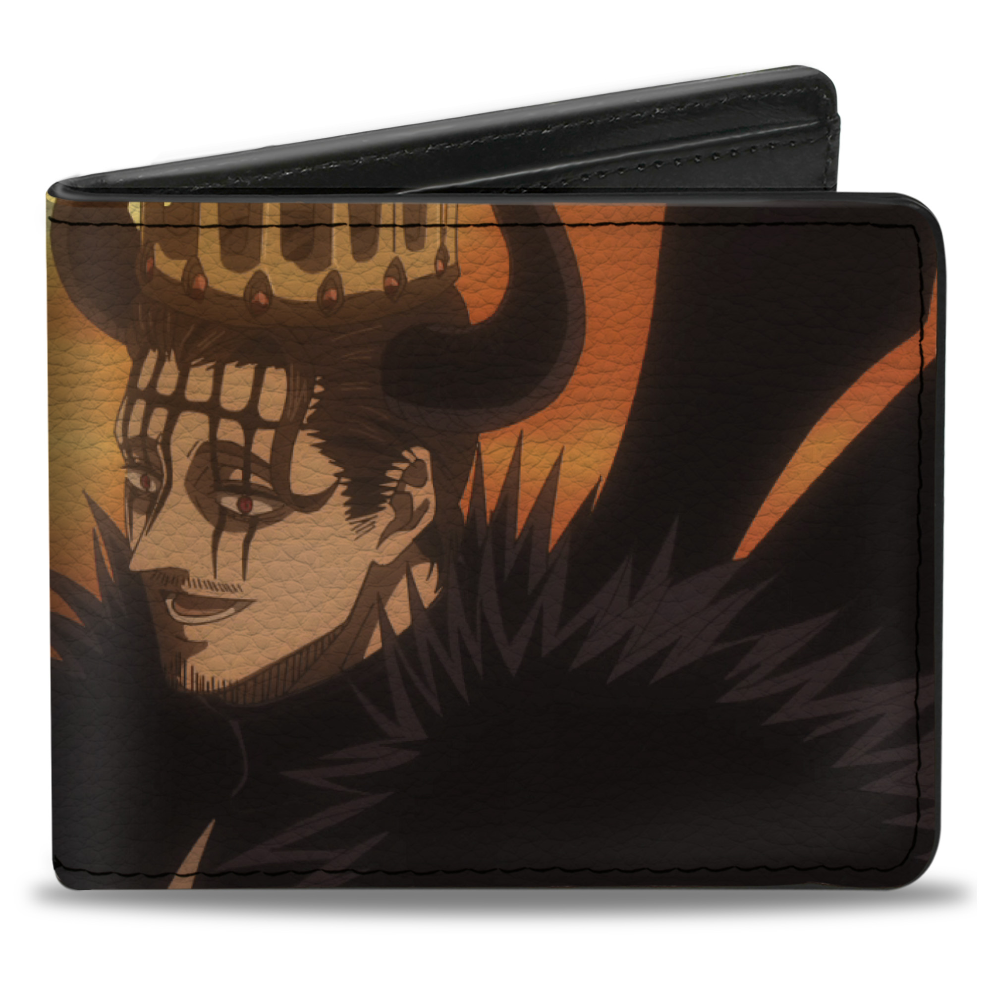 BI-FOLD WALLET BLACK CLOVER Dante Devil Power Pose and Title Logo EUR ...