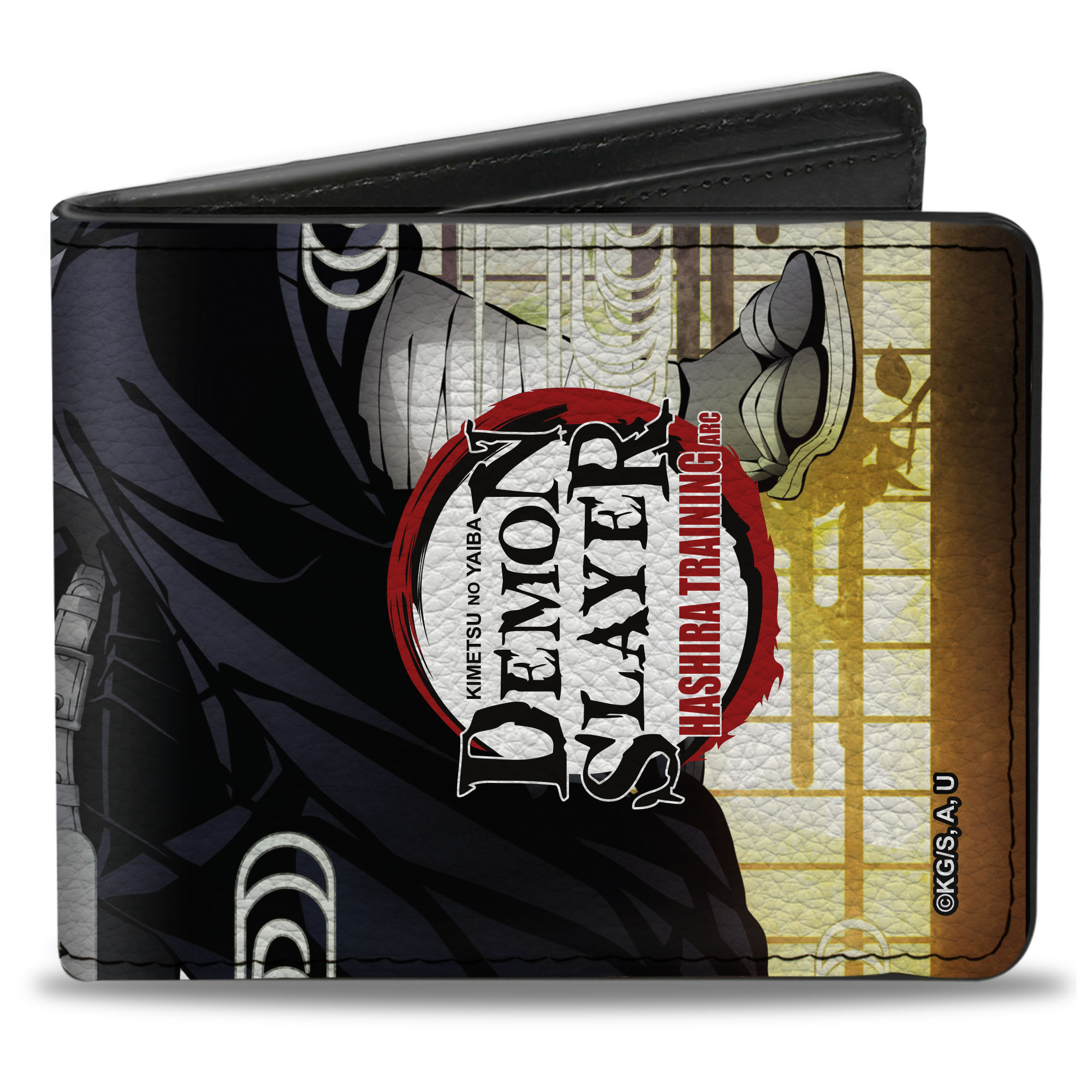 BI-FOLD WALLET DEMON SLAYER Obanai Iguro Serpent Pose and Title Logo ...