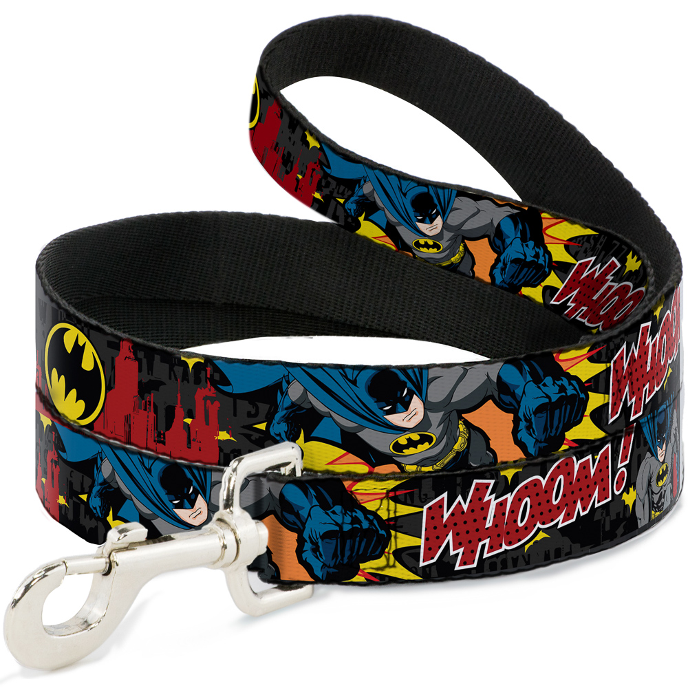 Dog Leash Batman in Action WHOOM! Red Skyline 700146188081 | eBay