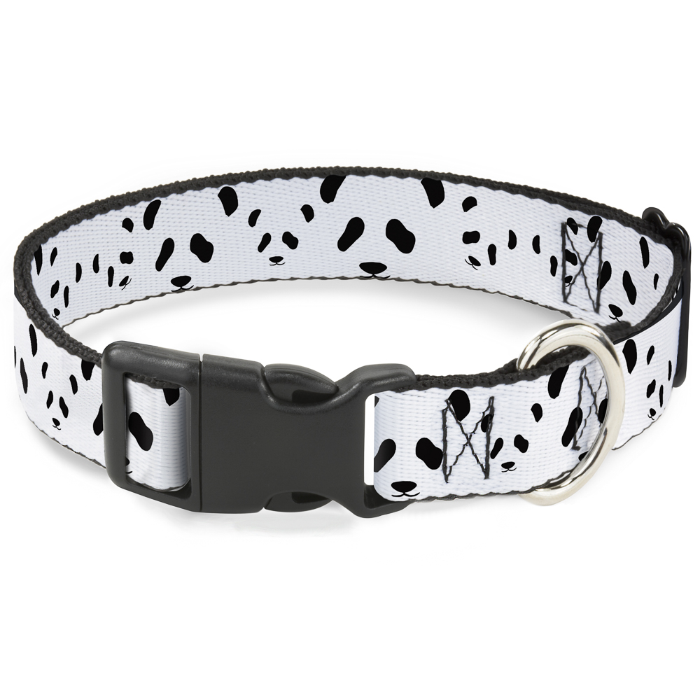 Plastic Clip Collar Panda Bear Spots WIDE-Large 20-31" 700146721417| eBay