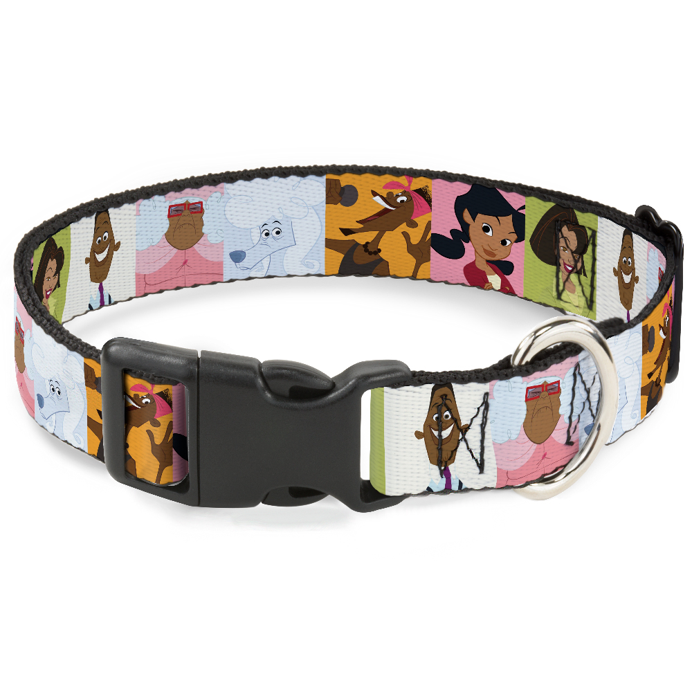 Plastic Clip Collar The Proud Family 6-Character Block Poses WIDE-Sm ...