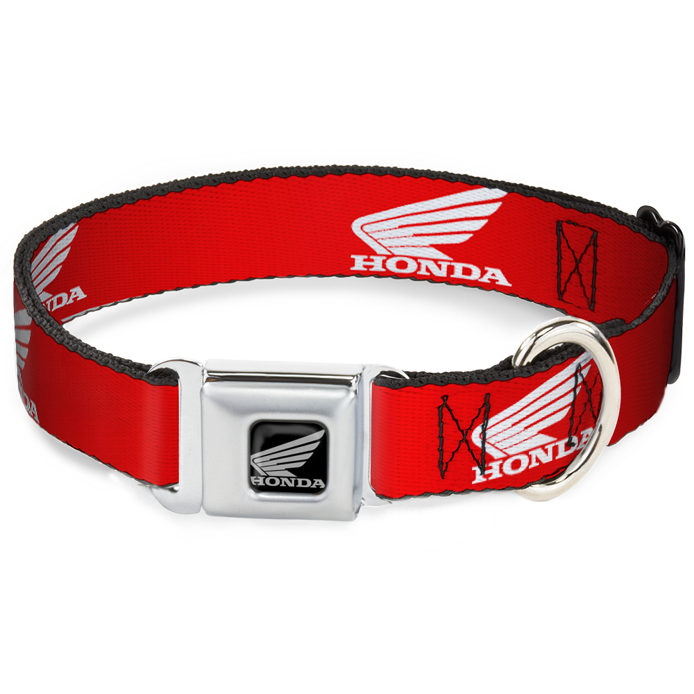 Dog Collar HM-Honda Motorcycle Black/Silver HONDA Motorcycle Logo Re ...