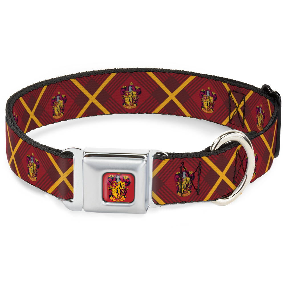 Dog Collar HPAG-Gryffindor Crest Full Color Red Harry Potter Gryffindor ...