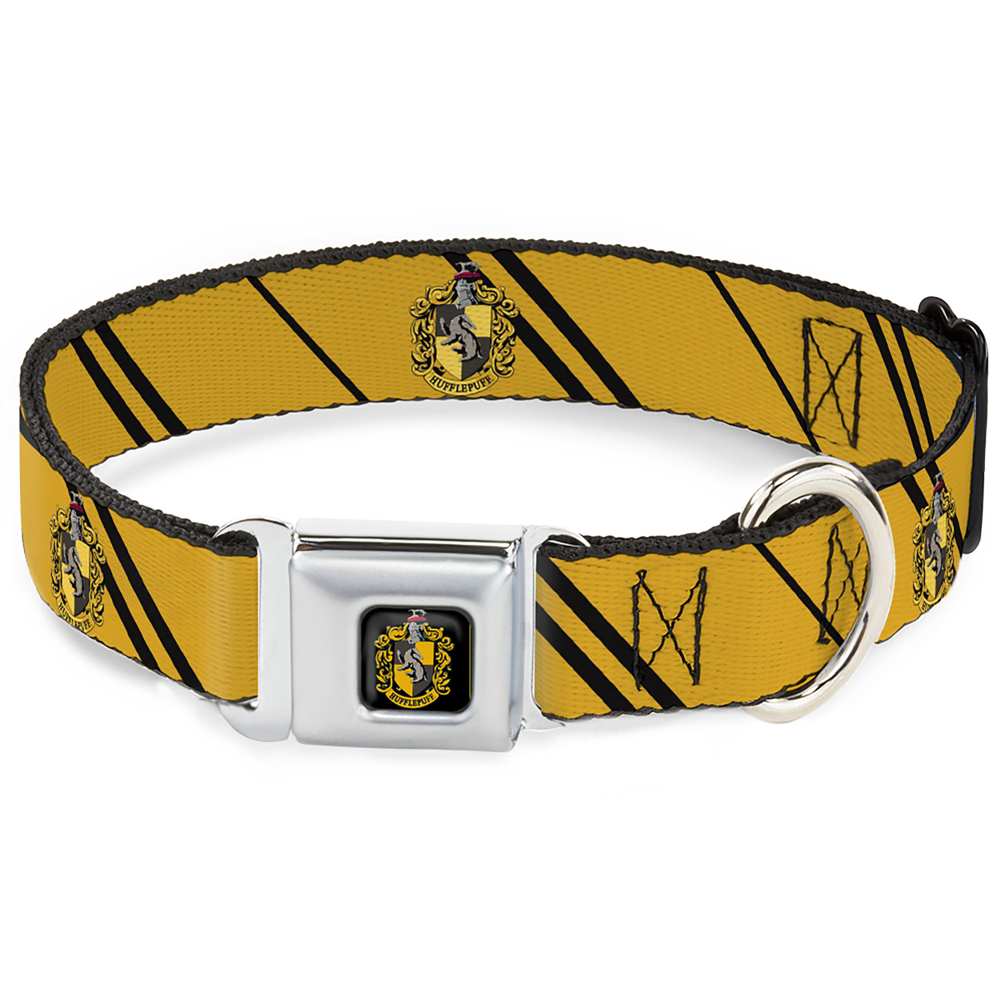 Dog Collar HPE-Hufflepuff Crest Full Color HUFFLEPUFF Crest/Stripe ...