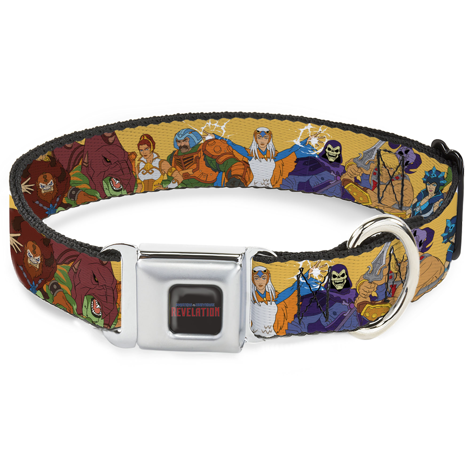 Dog Collar MUAX-MASTERS OF THE UNIVERSE REVELATION Title Logo Full ...