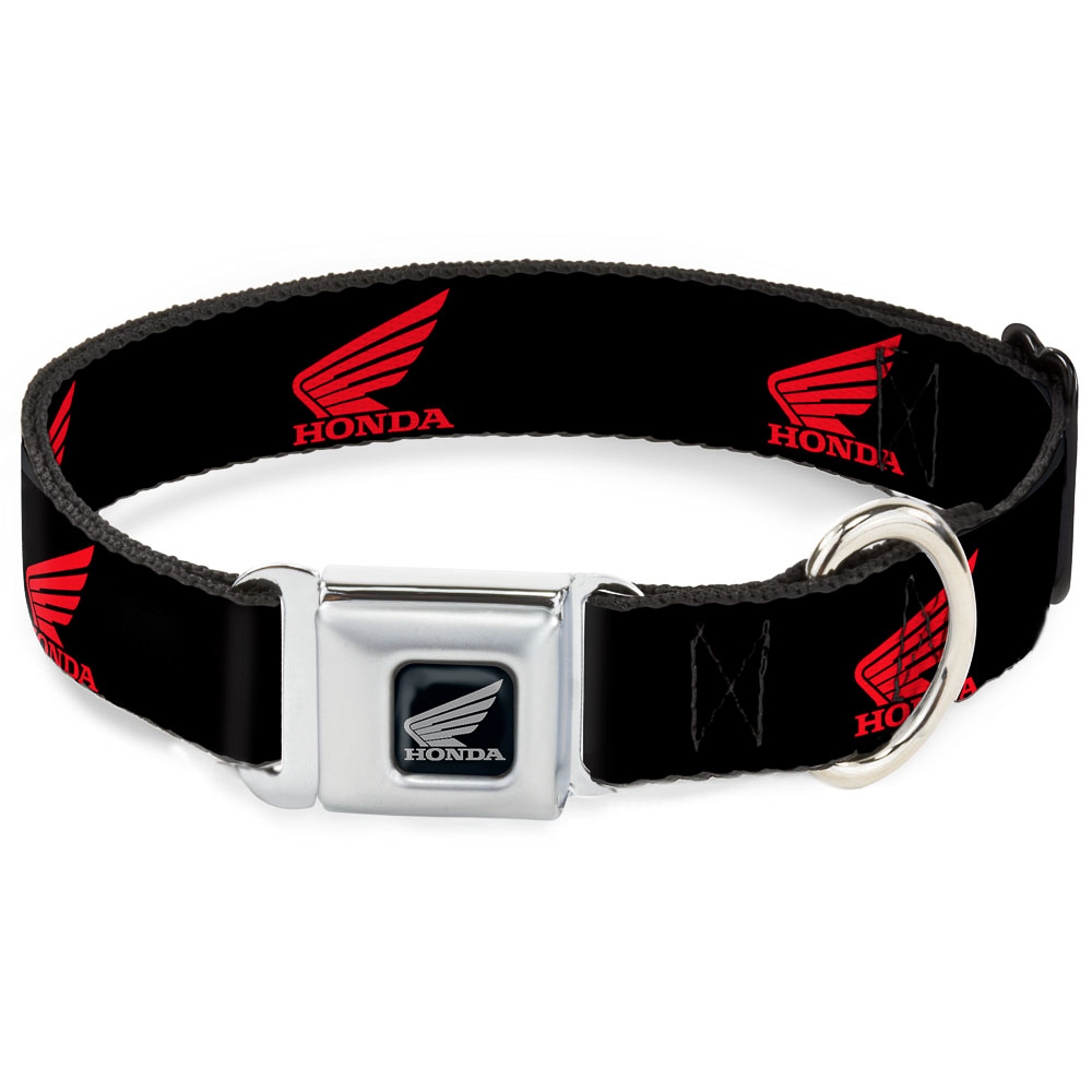 Dog Collar HM-Honda Motorcycle Black/Silver HONDA Motorcycle Logo Black ...