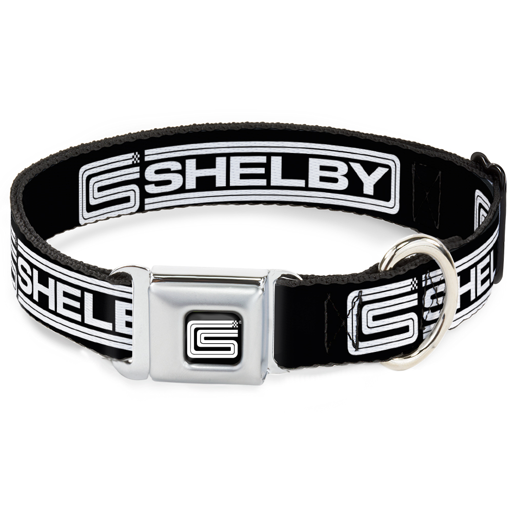Dog Collar CSAO-Carroll Shelby CS Racing Logo Full Color Black/White ...