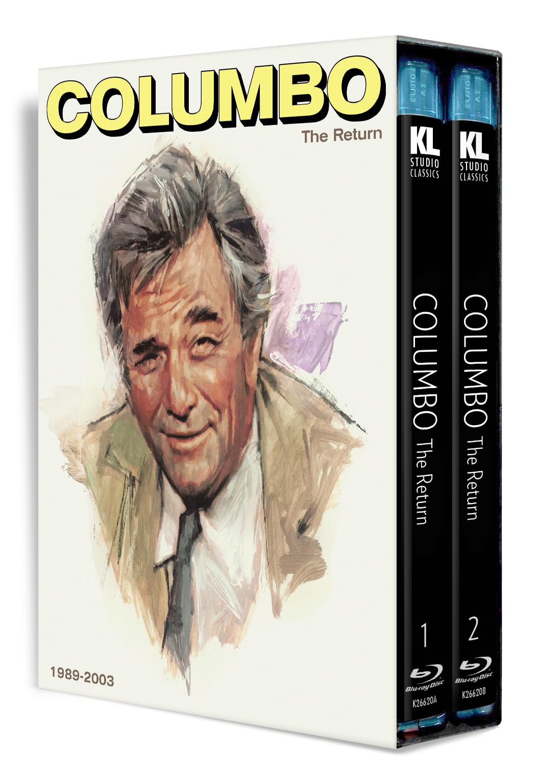 COLUMBO: THE RETURN (Blu-ray) Peter Falk Fisher Stevens Patrick ...