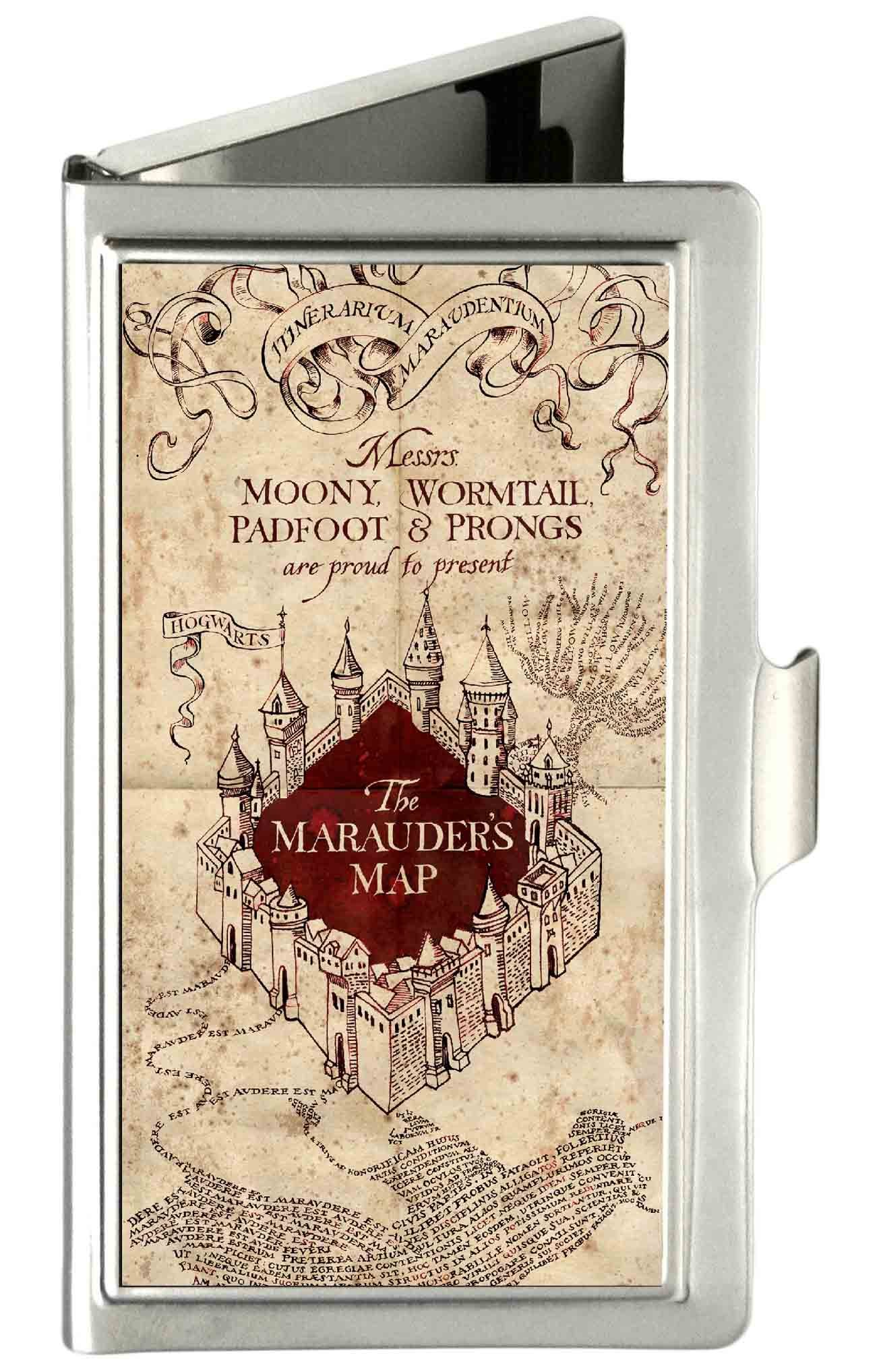 Buckle-Down Men's Business Card Holder-Harry Potter 3.7" x 2.5" Mult ...