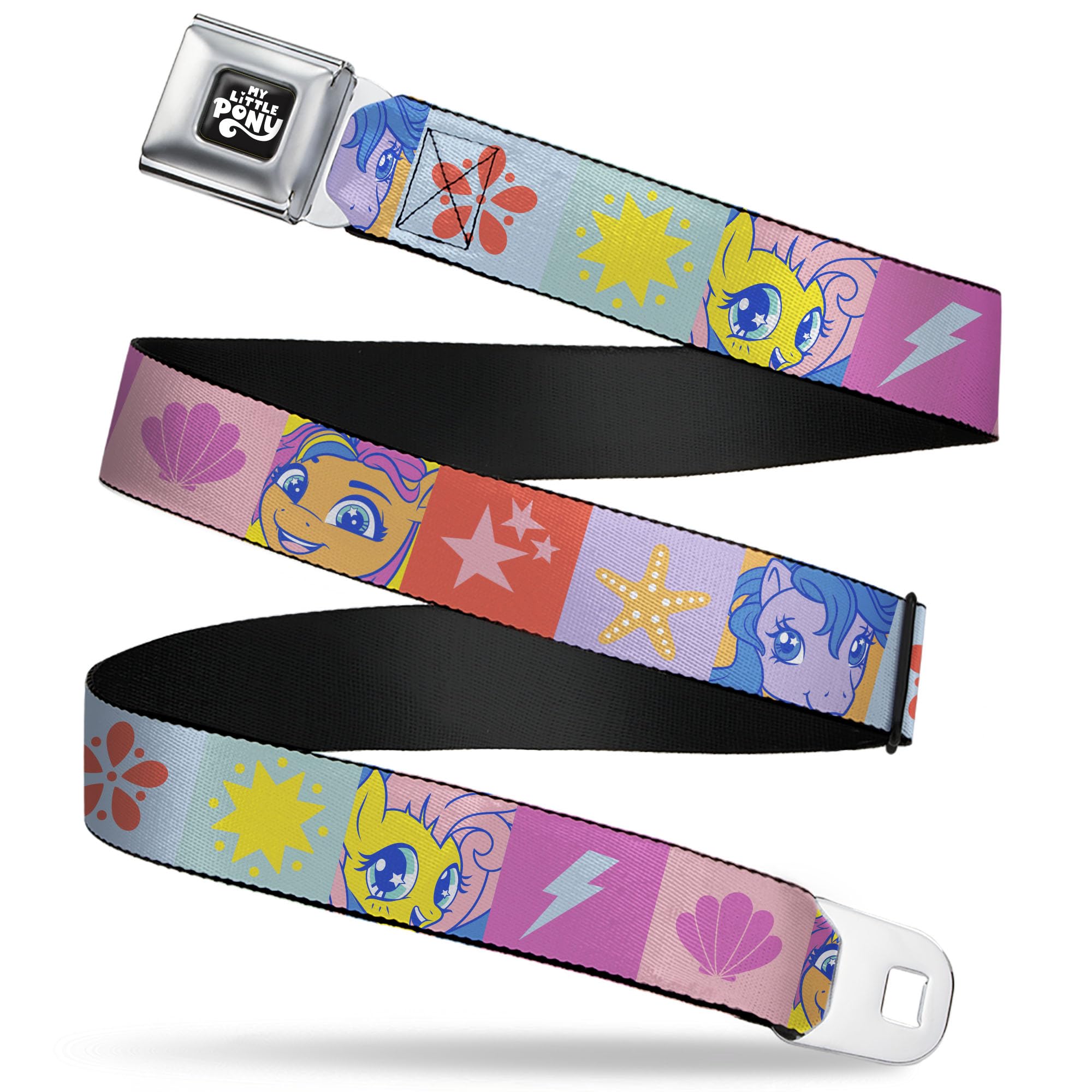 `My Little Pony Title Logo Full Color Black/Purple/White - 1.0`` Se ...