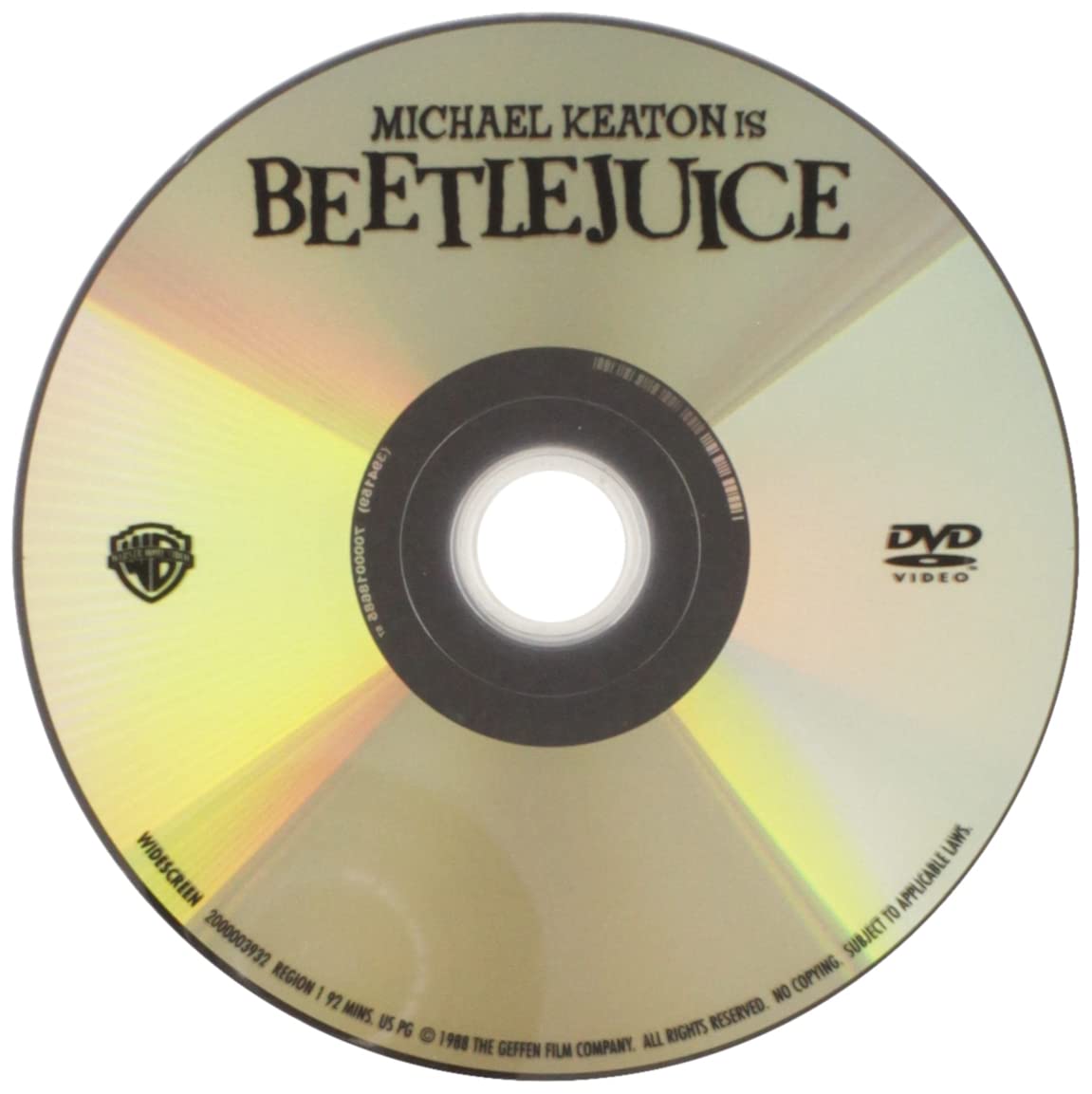 BEETLEJUICE DELUXE EDITION (DVD) Alec Baldwin Geena Davis Jeffrey Jones ...