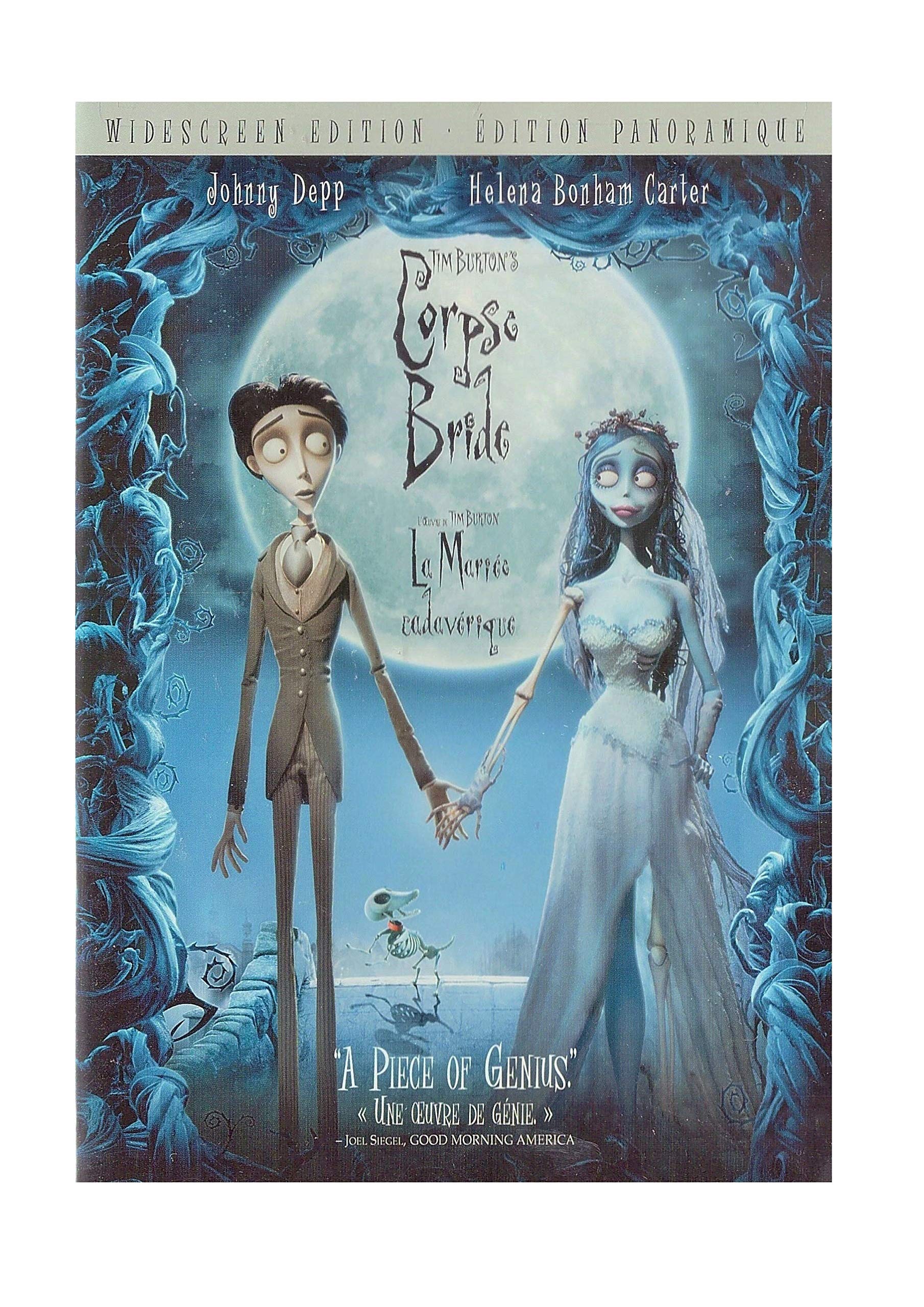 CORPSE BRIDE (DVD) Johnny Depp Helena Bonham Carter Emily Watson Tracey ...