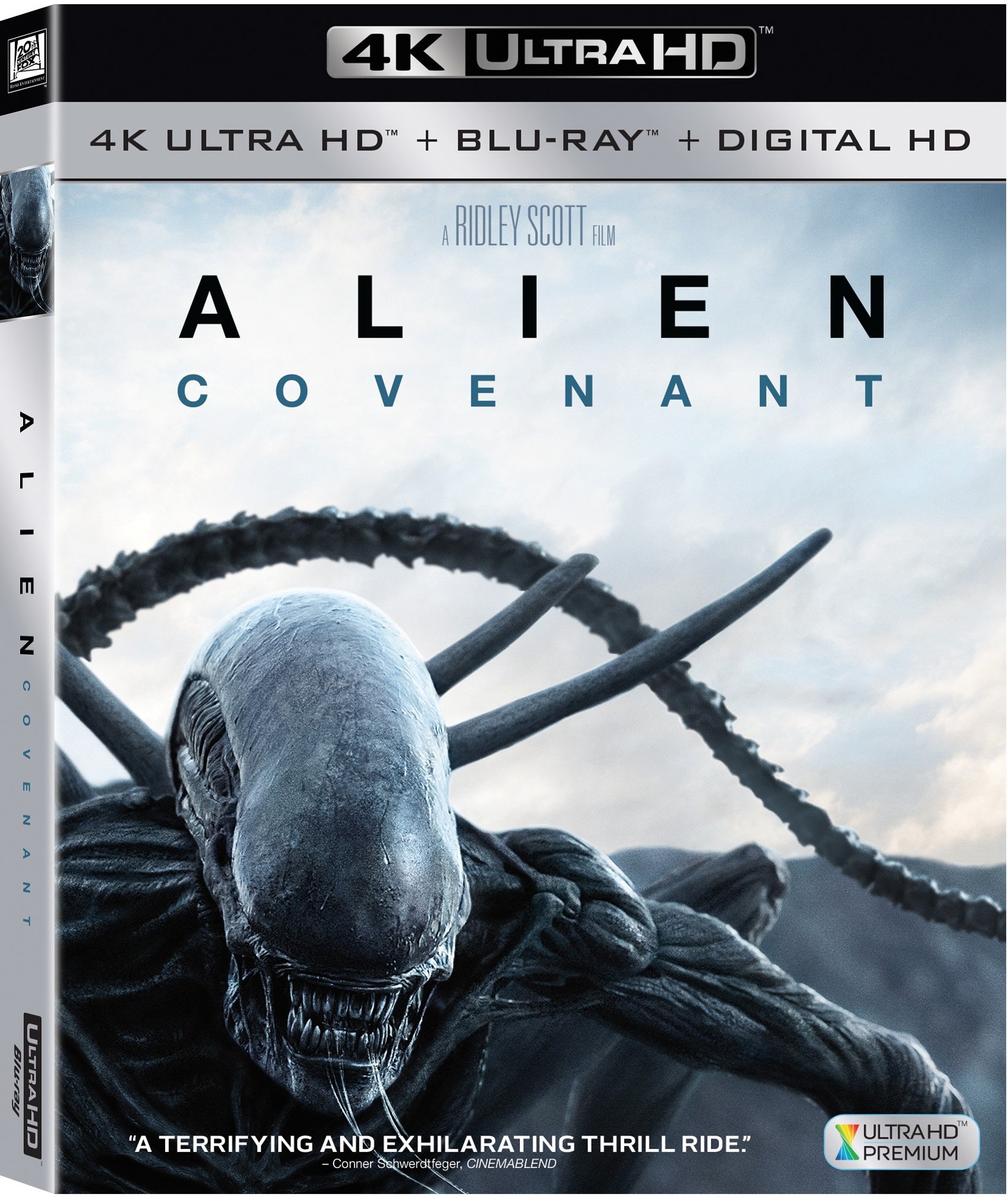 ALIEN: COVENANT 4K + Blu-ray + Digital (4K UHD Blu-ray) Billy Crudup ...