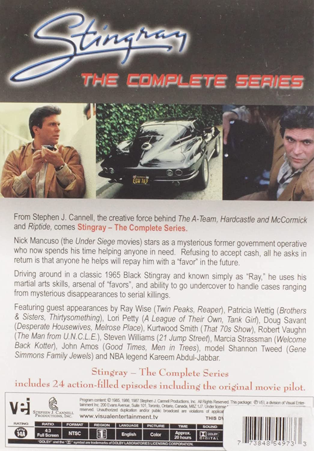 STINGRAY: THE COMPLETE Series (DVD) Mancuso Nick Stingray (US IMPORT) £ ...