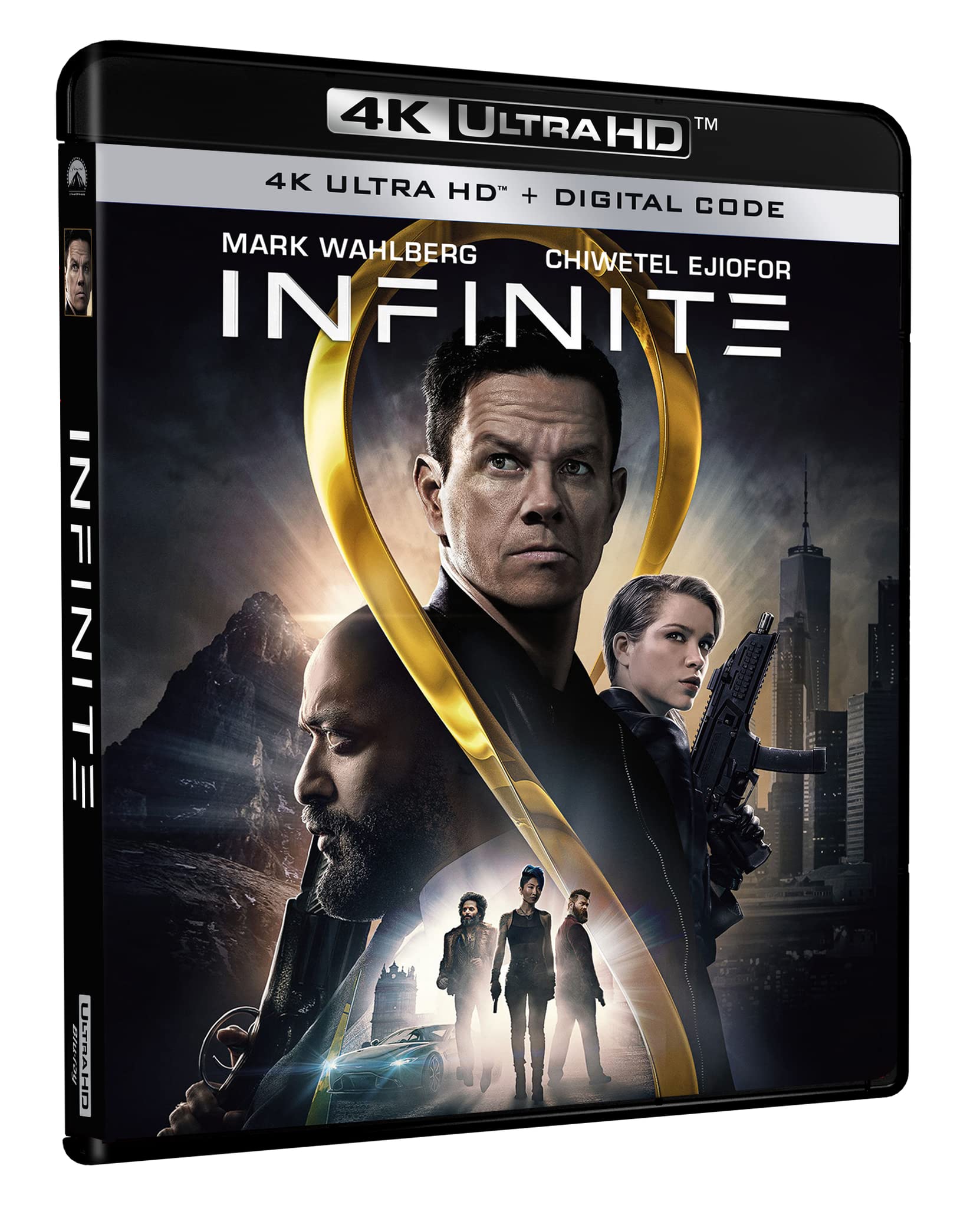 INFINITE (4K UHD Blu-ray) Mark Wahlberg Toby Jones Rupert Friend (US ...