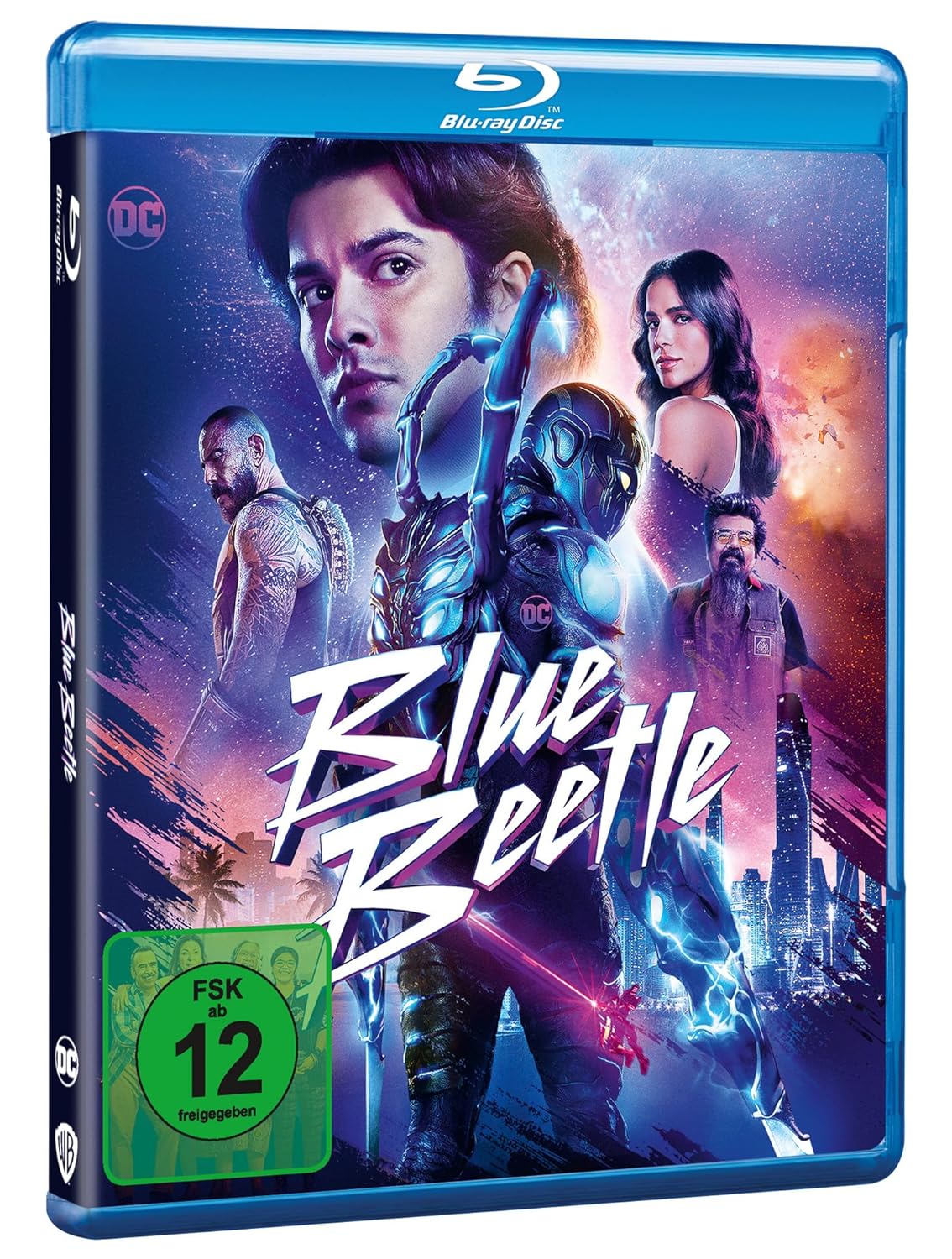 BLUE BEETLE (BLU-RAY) Bruna Marquezine Susan Sarandon Angel Manuel Soto ...