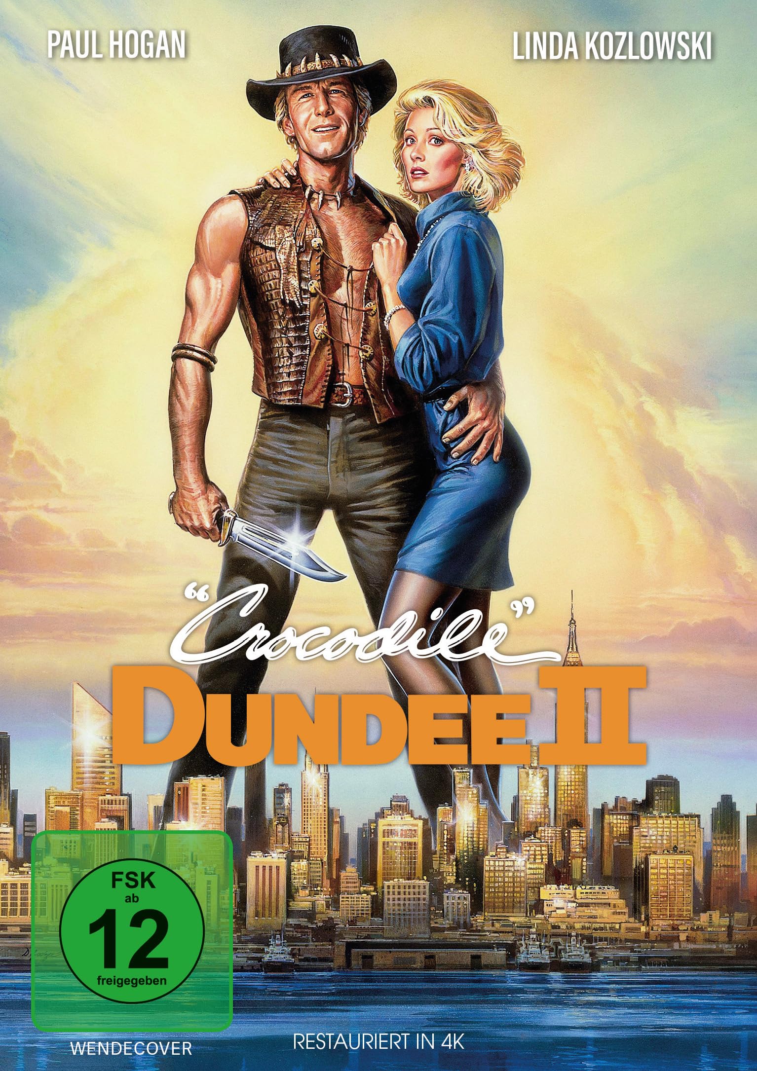 CROCODILE DUNDEE II (DVD) Paul Hogan Linda Kozlowski John Cornell £20. ...