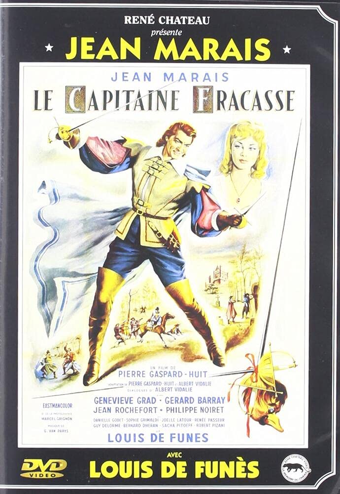LE CAPITAINE FRACASSE (Farbe, Import, Vollbild) Jean Marais Genevieve ...