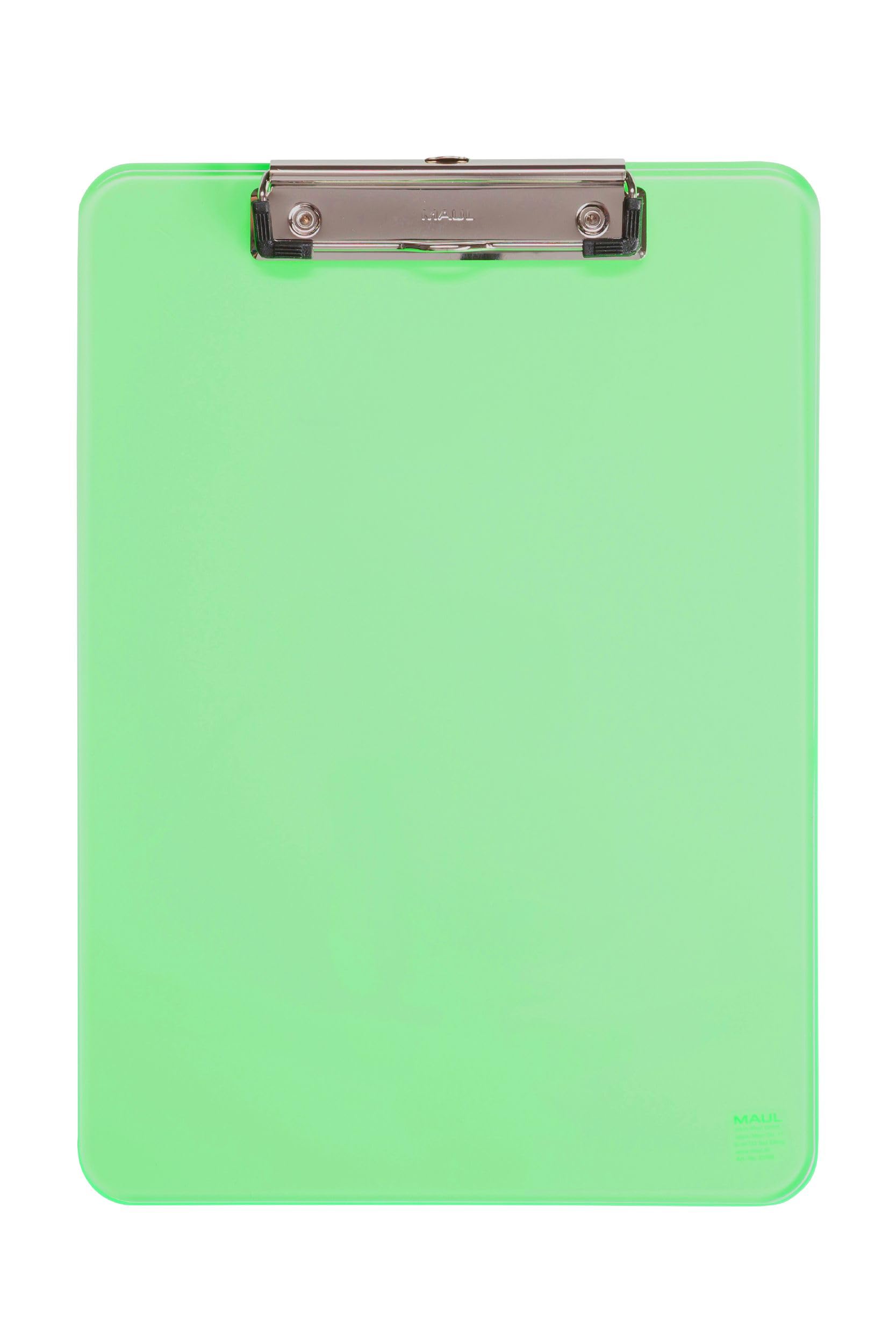 Maul Writing Board, Plastic, A4 clipboard, Hanging Loop Green ...