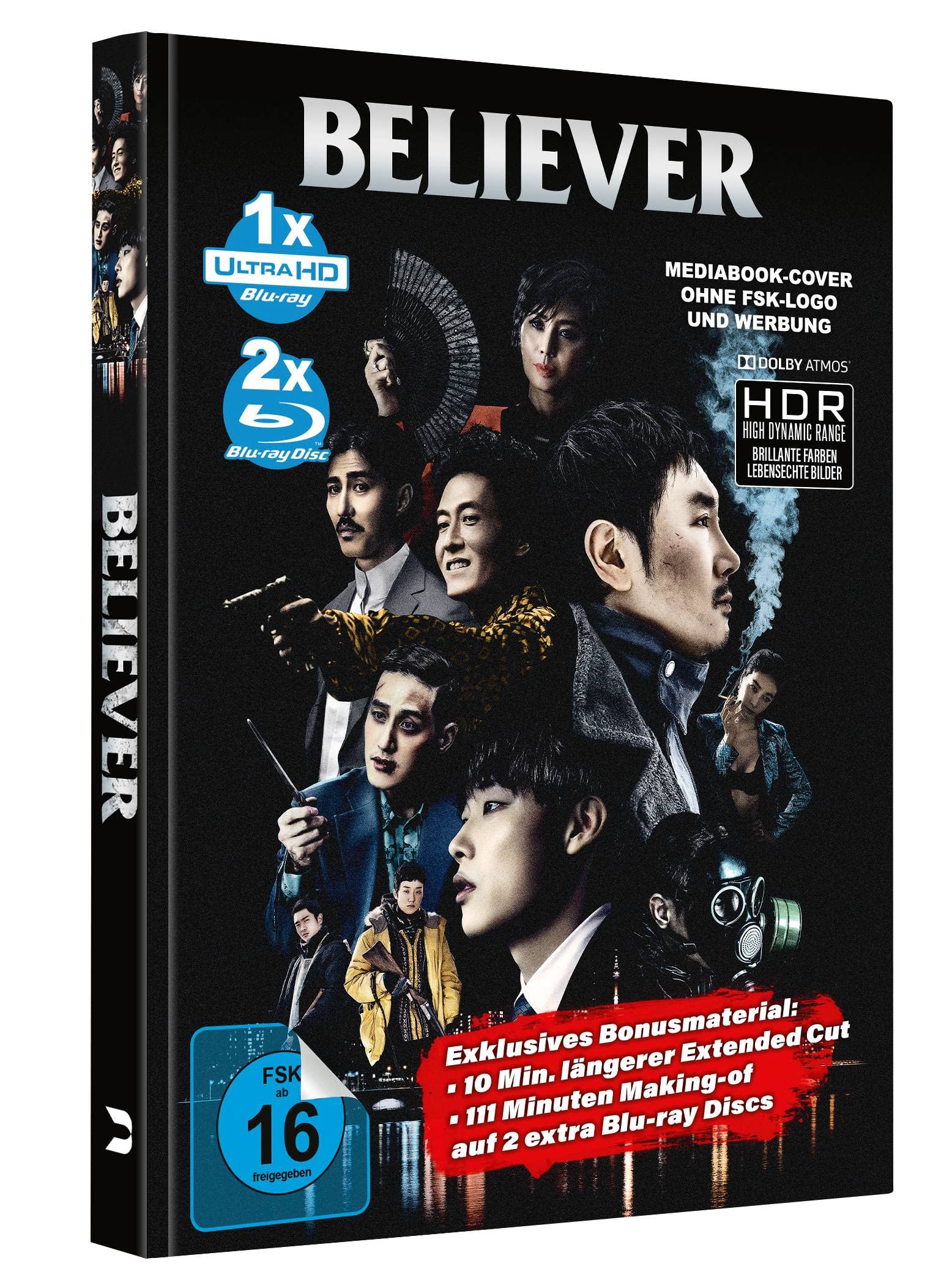 BELIEVER - UHD 3-Disc Limited Edition Mediabook (4K Ultra HD) ( (4K UHD ...