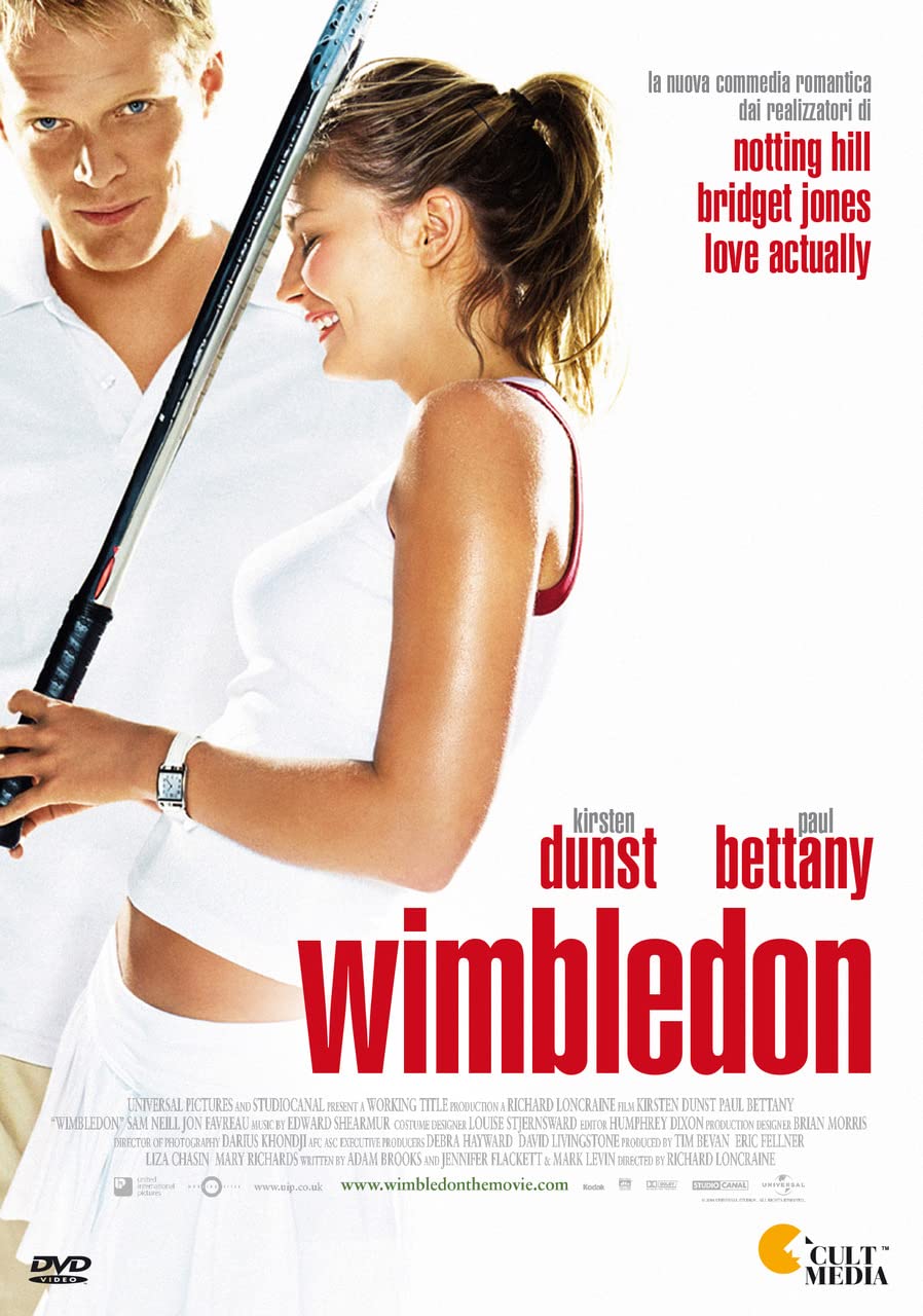Wimbledon (DVD) Paul Bettany Kirsten Dunst Jon Favreau Robert Lindsay ...