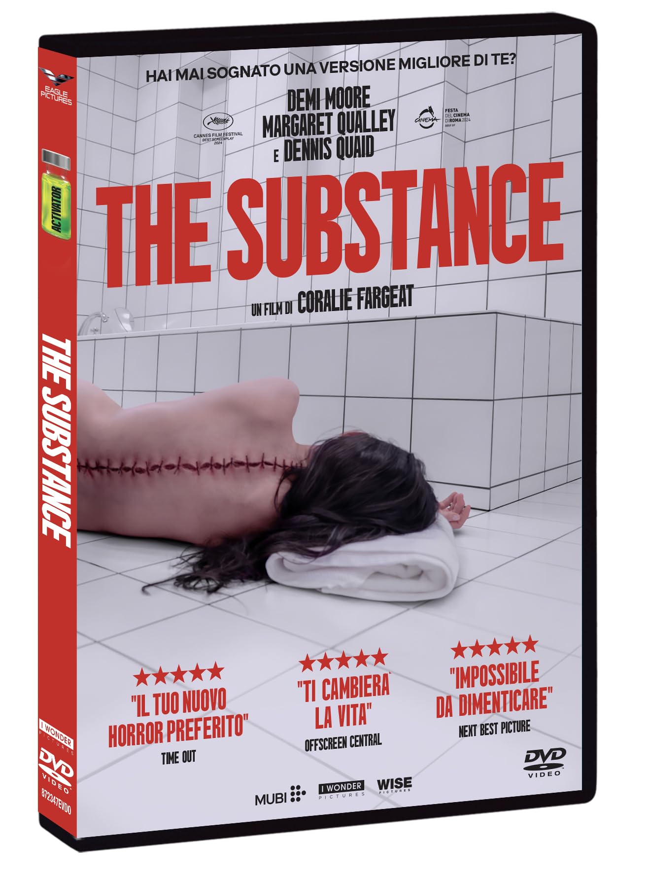 THE SUBSTANCE - Dvd (DVD) Demi Moore Margaret Qualley Dennis Quaid (US ...