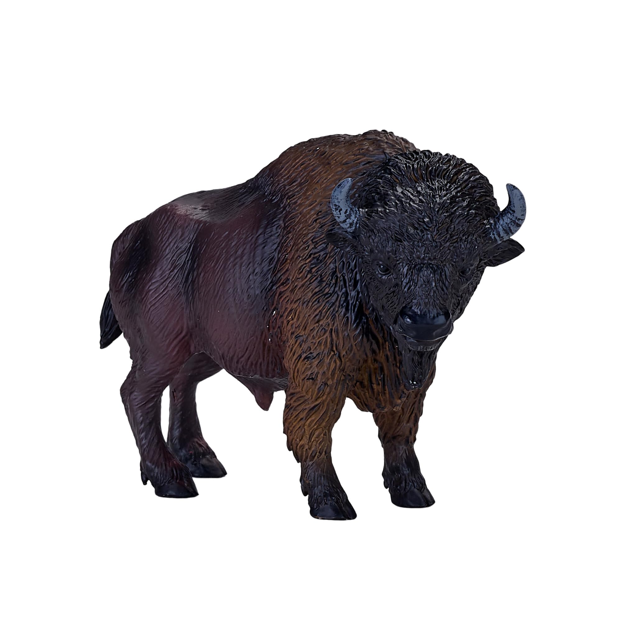 American Bison Buffalo Wild Animal Toy Figure 11 cm Length Mojo Fun ...