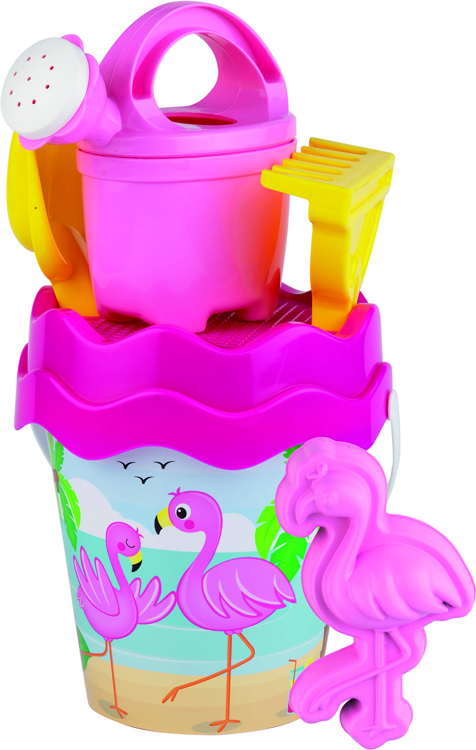 Simba 107114406 Calimero Flamingo Baby Bucket Set, Multicoloured (US ...