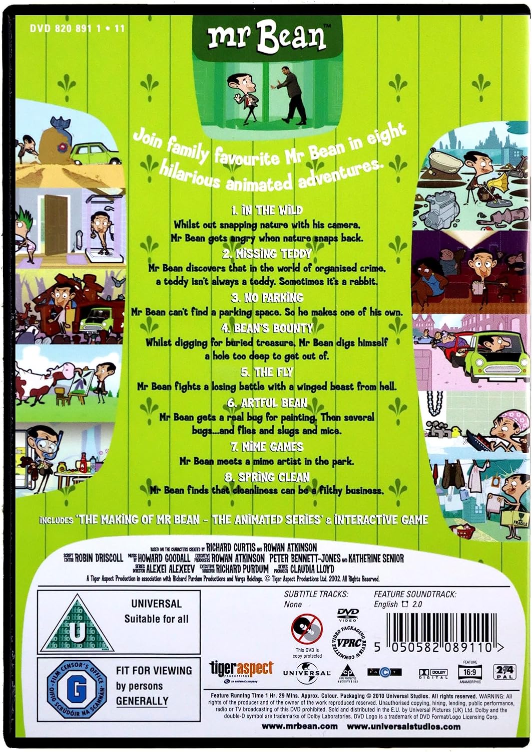 Mr Bean - The Animated Adventures: Number 1 (DVD) (UK IMPORT) 5050582089110 | eBay