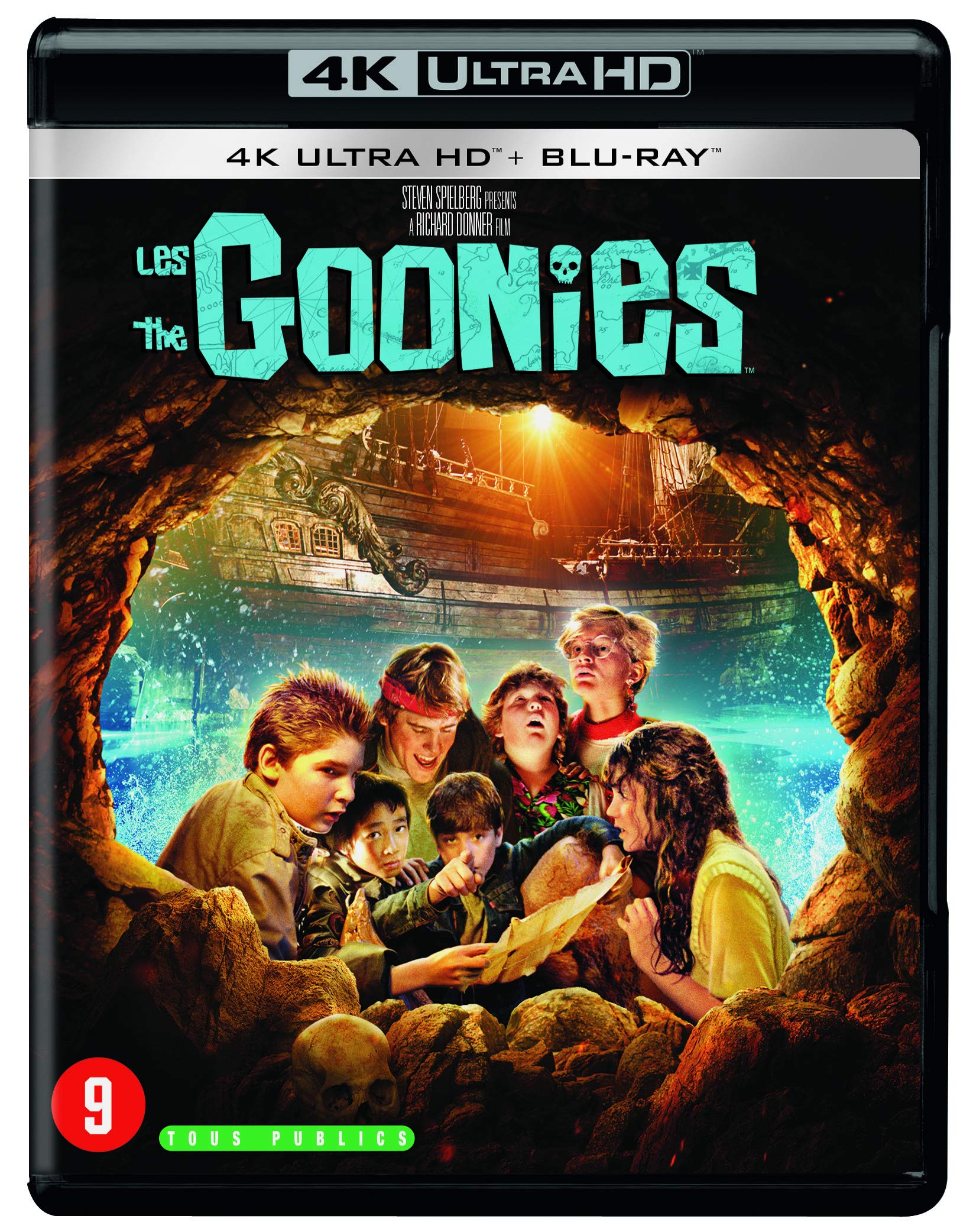 LES GOONIES 4K Ultra-HD (4K UHD Blu-ray) Sean Astin Josh Brolin Richard ...