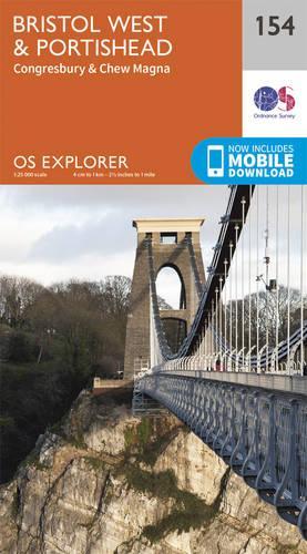 BRISTOL WEST AND Portishead (Map) OS Explorer Map (US IMPORT) £15.57 ...