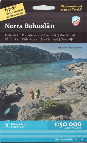 NORRA BOHUSLAN (MAP) Lake & coastal map £35.88 - PicClick UK