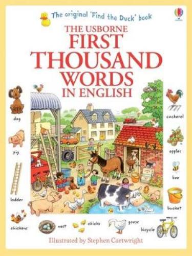 HEATHER AMERY STEPHEN Cartwright First Thousand Words in English (Poche ...