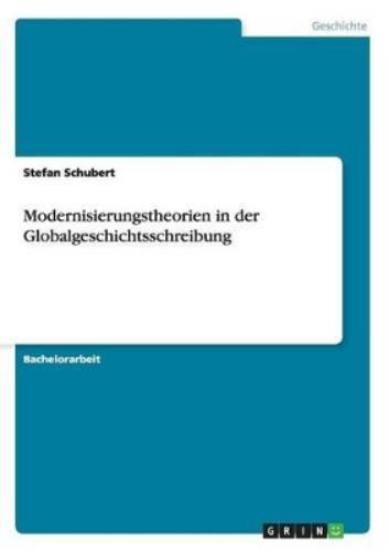 STEFAN SCHUBERT MODERNISIERUNGSTHEORIEN in der ...