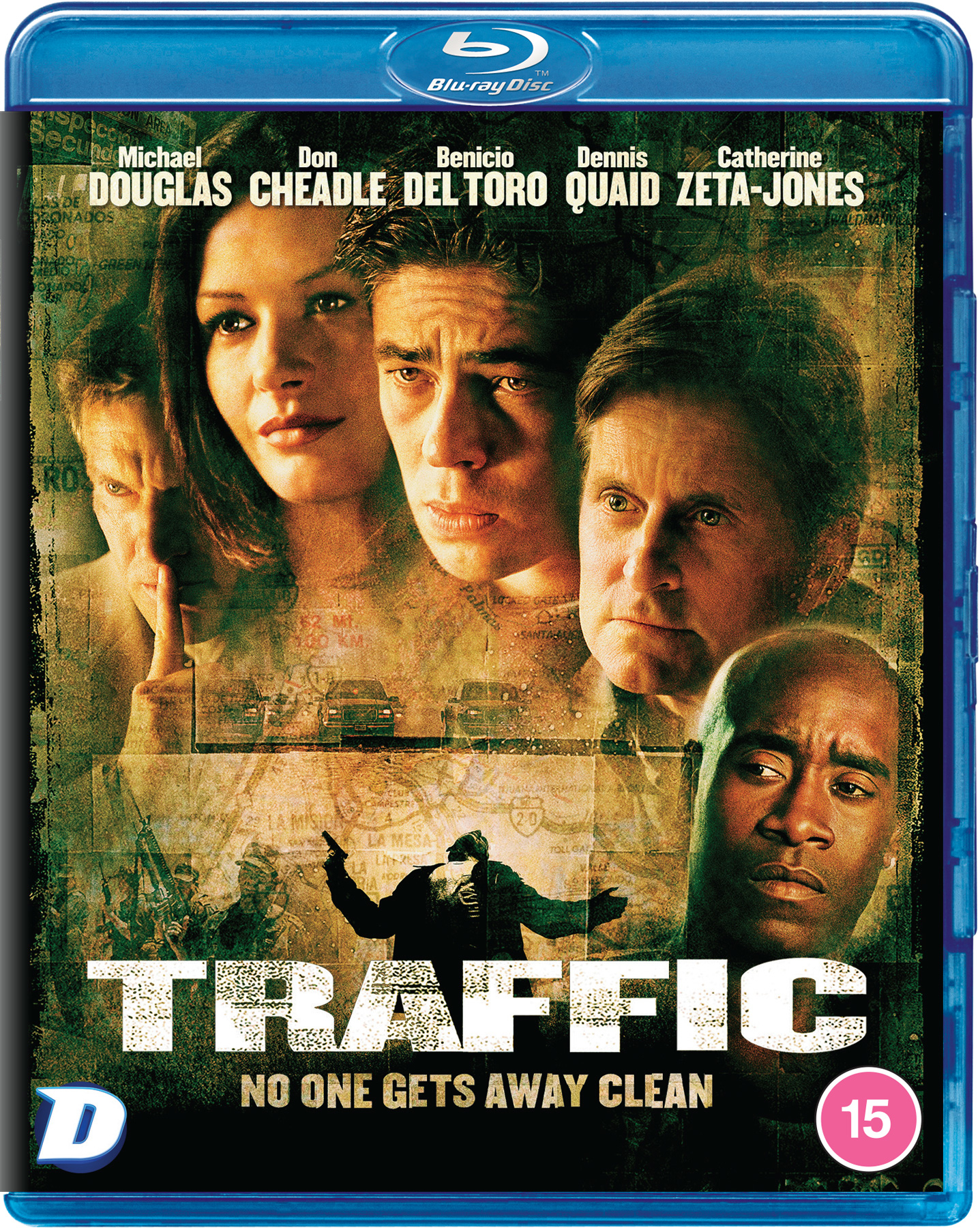 TRAFFIC (BLU-RAY) STEVEN Bauer Benjamin Bratt Benicio Del Toro Michael ...