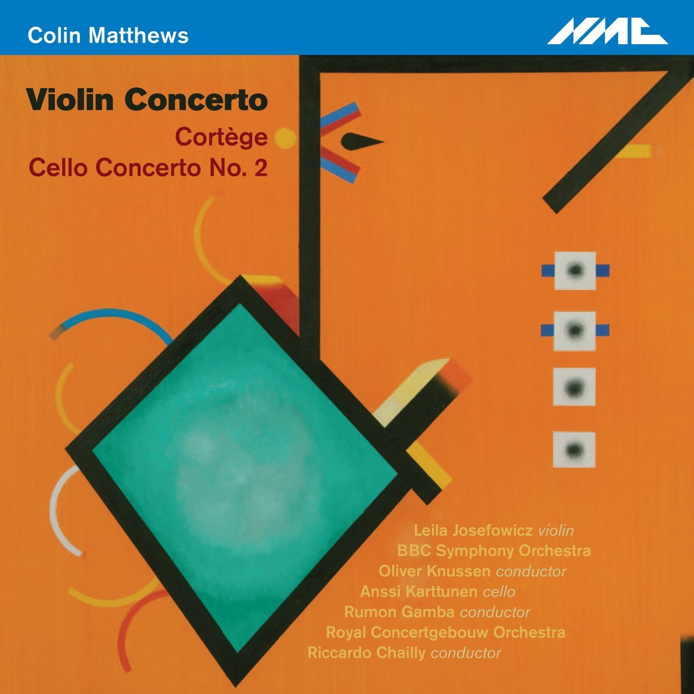 COLIN MATTHEWS COLIN Matthews: Violin Concerto/Cortège/Cello Concerto ...