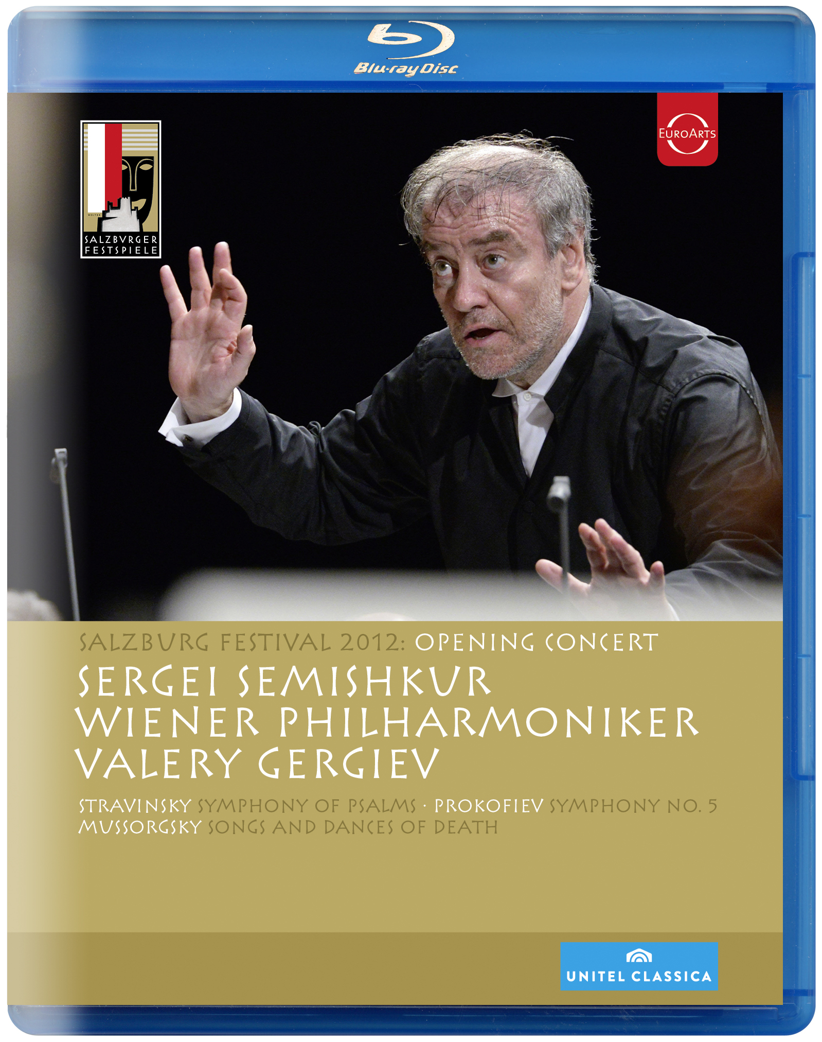 Salzburg Opening Concert: 2012 (Blu-ray) Sergei Semishkur Wiener ...