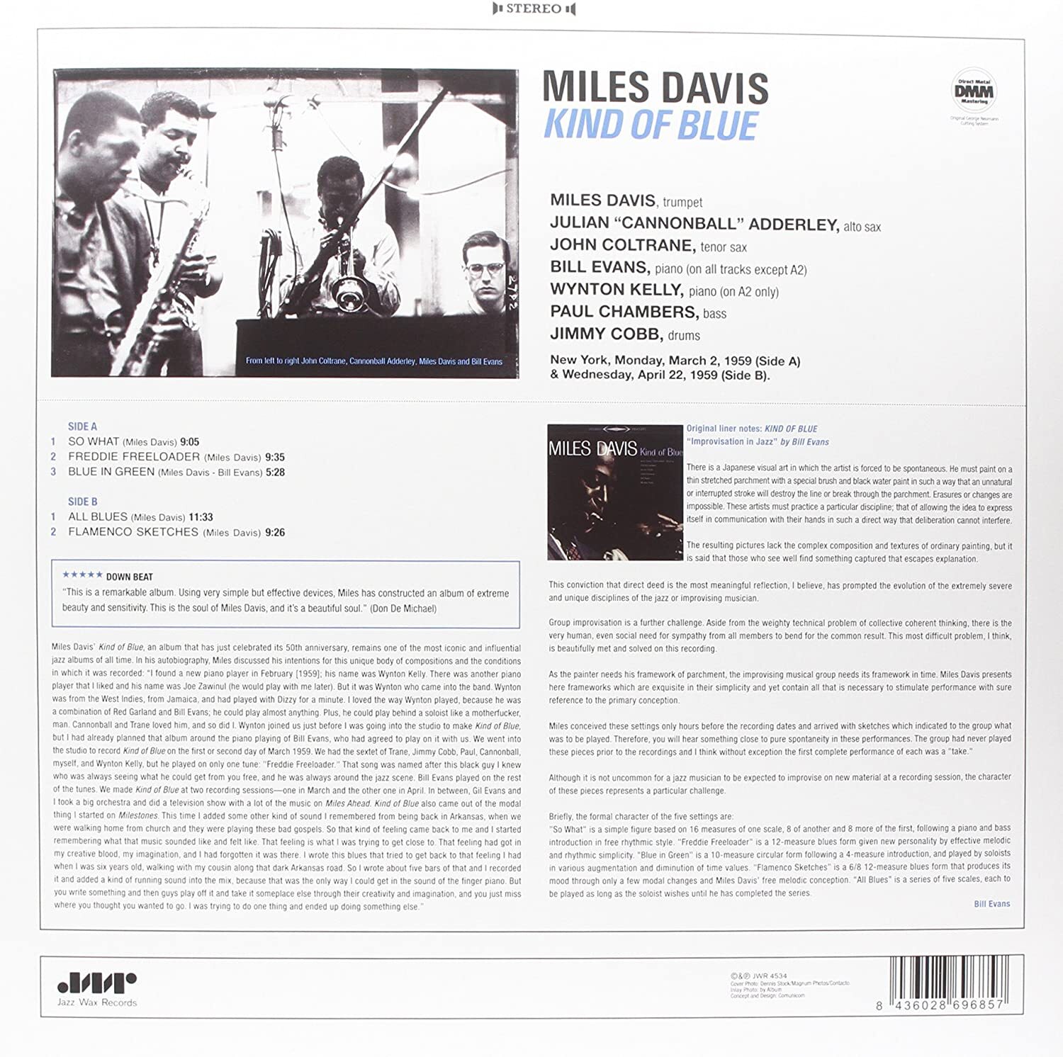 Miles Davis Kind of Blue (Vinyl) 12" Album 8436028696857 | eBay