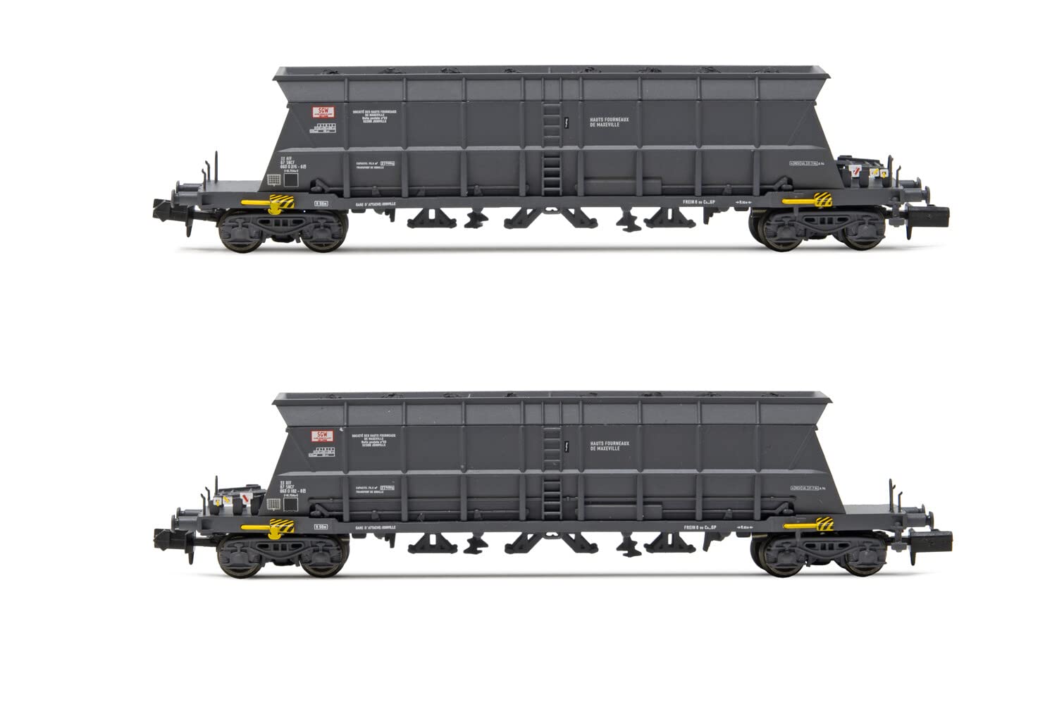 ARNOLD SNCF, 2-UNIT pack, 2-axle covered wagons type G4 Permaplex ...