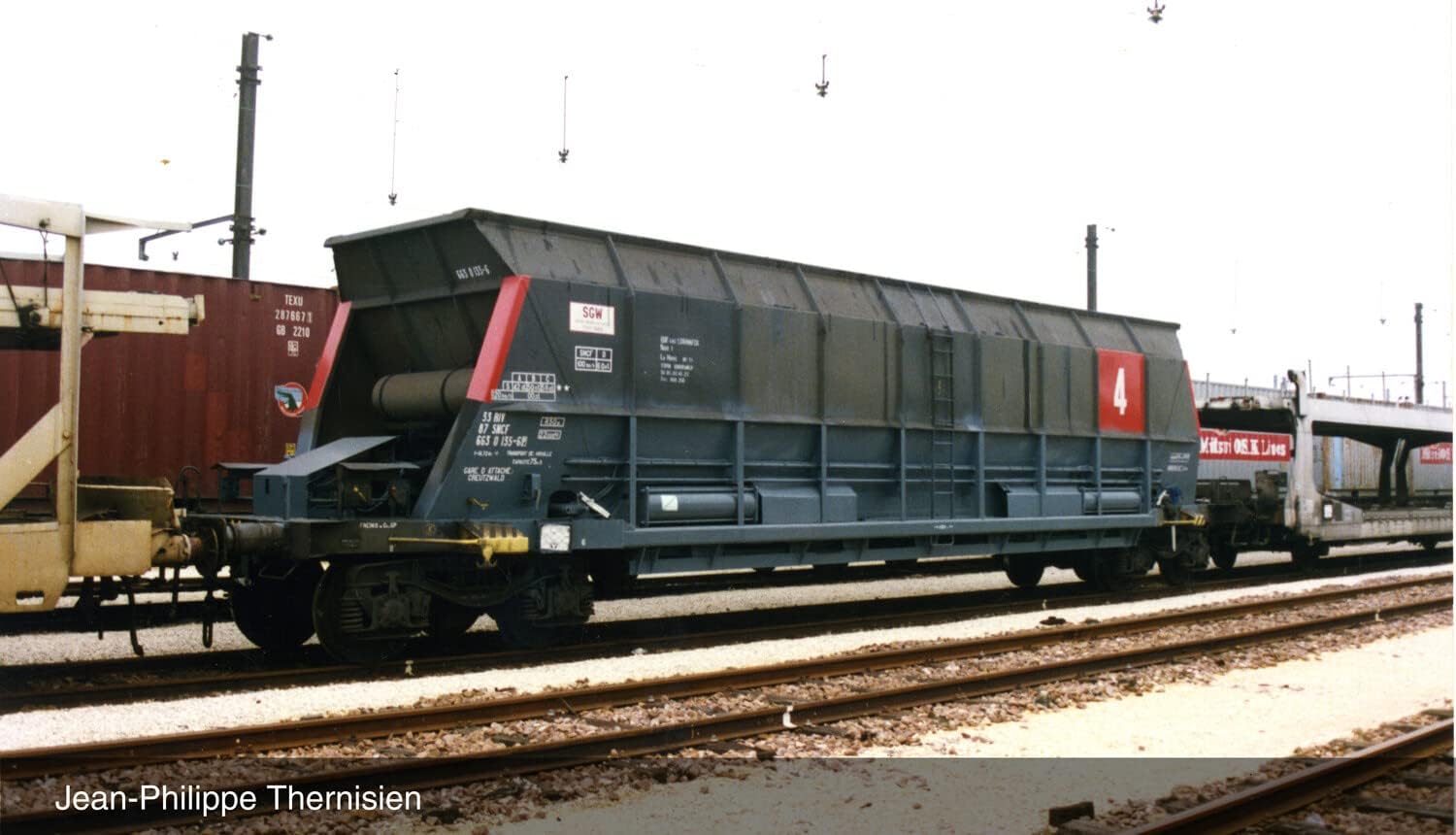 ARNOLD SNCF, 2-UNIT pack, 2-axle covered wagons type G4 Permaplex ...