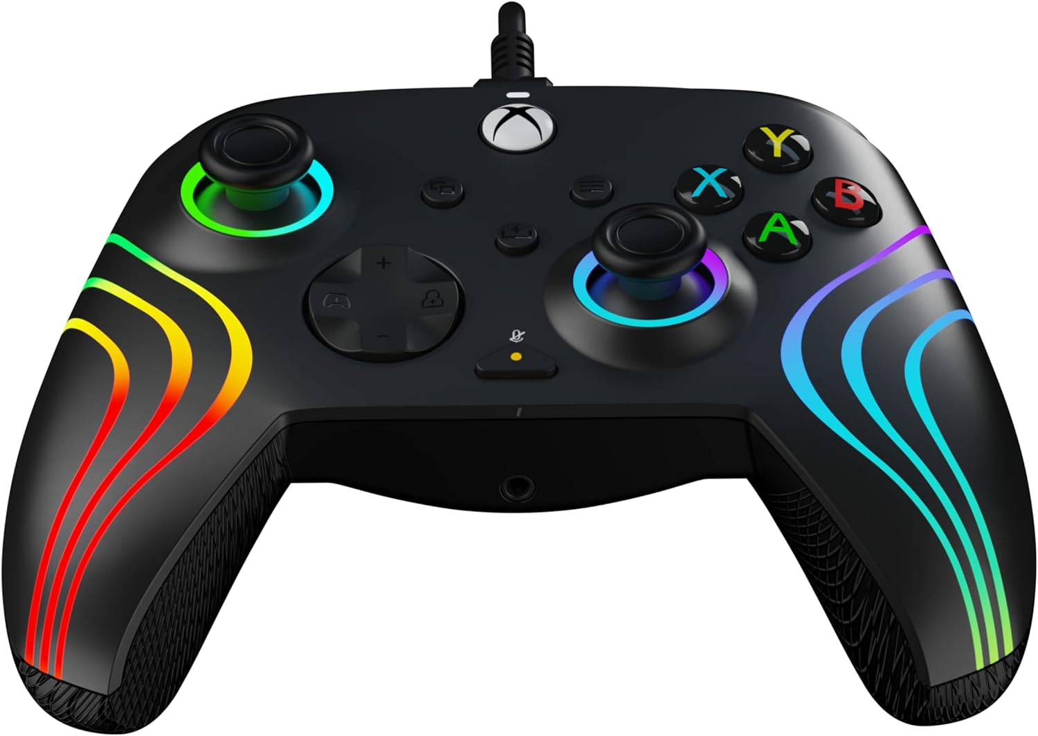 PDP AFTERGLOW XBX WAVE WIRED Controller BLACK for Xbox Series X S, Xbox ...