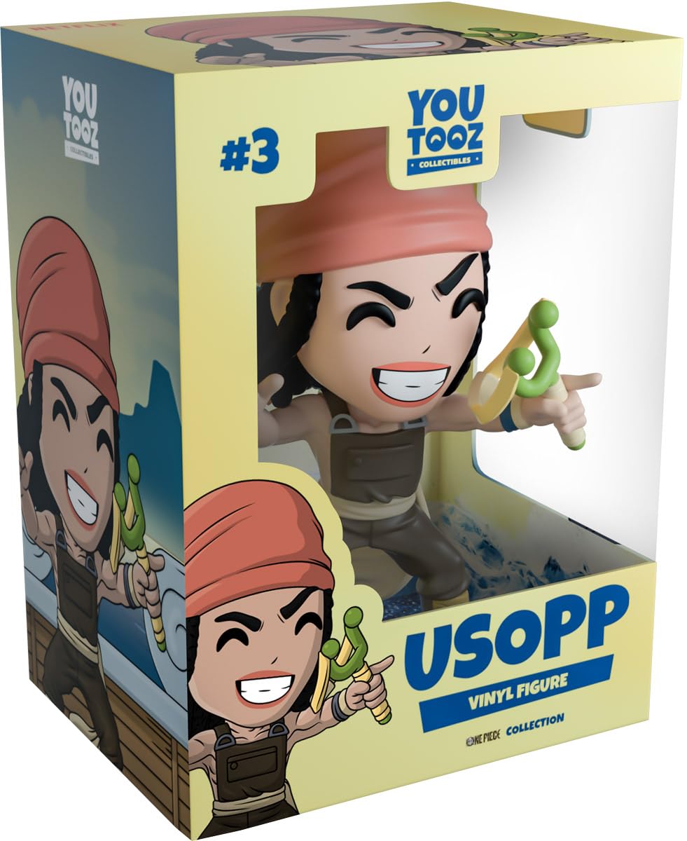 You Tooz Youtooz One Piece Usopp 4.5"", Usopp Vinyl Figure, Collectible ...