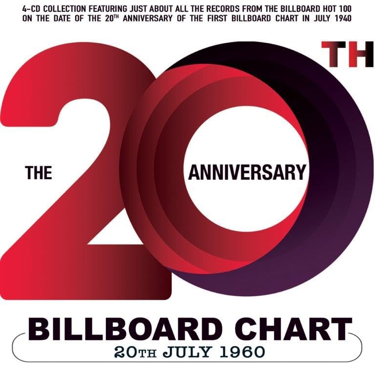 VARIOUS THE 20TH Anniversary Billboard Chart July 1960 (CD) (US IMPORT ...