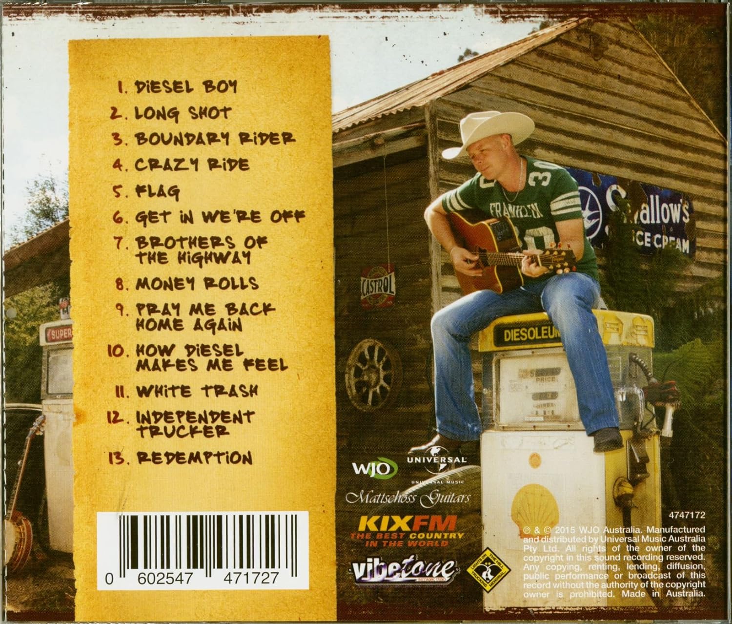 Travis Sinclair Diesel Boy (CD) (UK IMPORT) 602547471727 | eBay