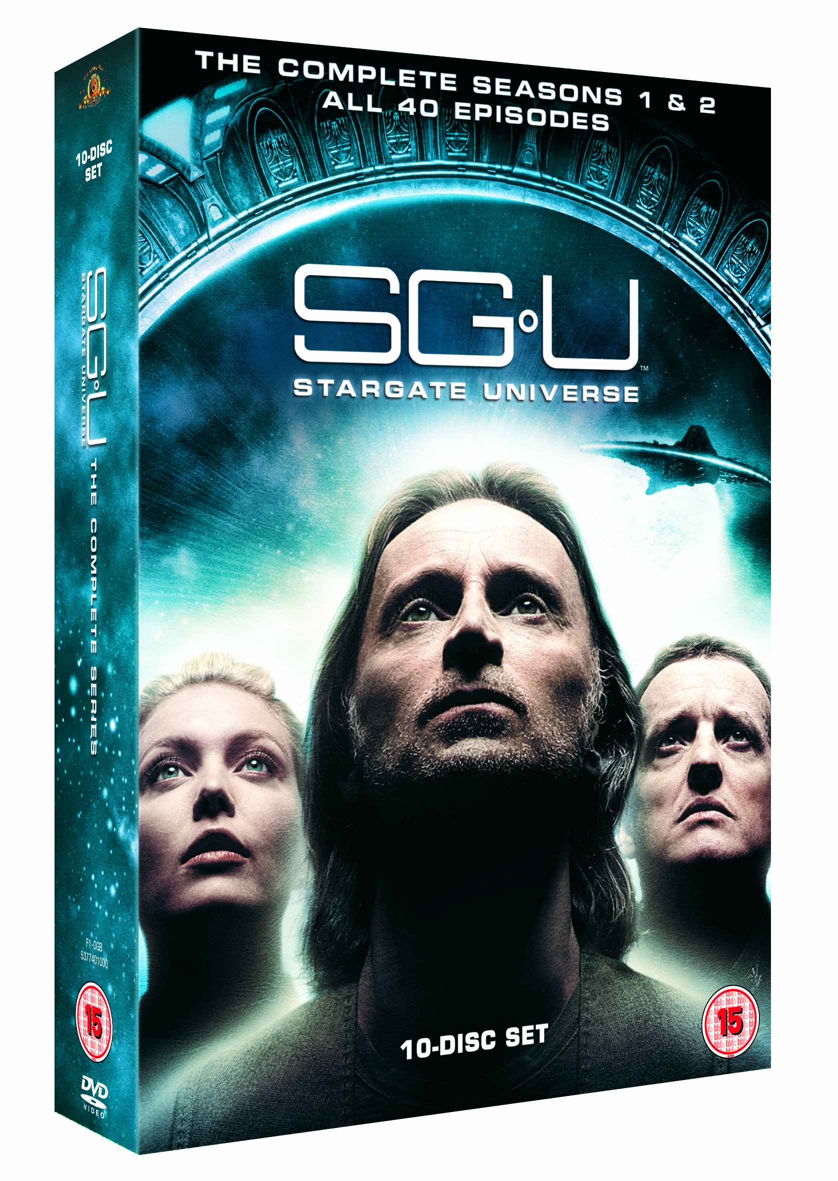 STARGATE UNIVERSE: THE Complete Series (DVD) Robert Carlyle Louis ...