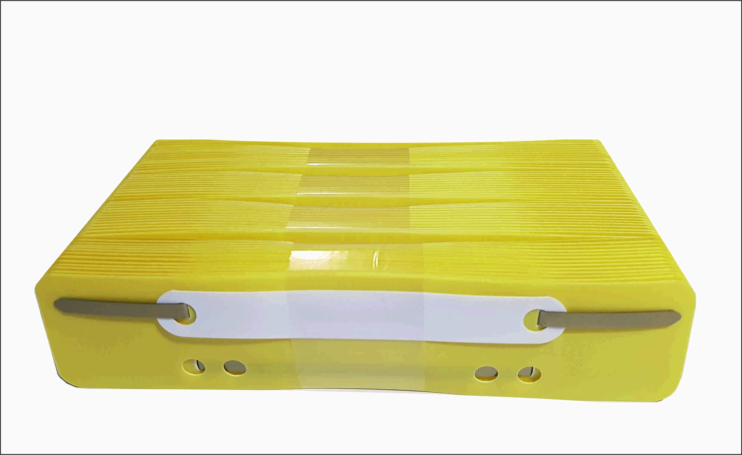 FILE PP Filing Strips with Plastic Cover Strip Yellow 16 x 32 x 21 ...